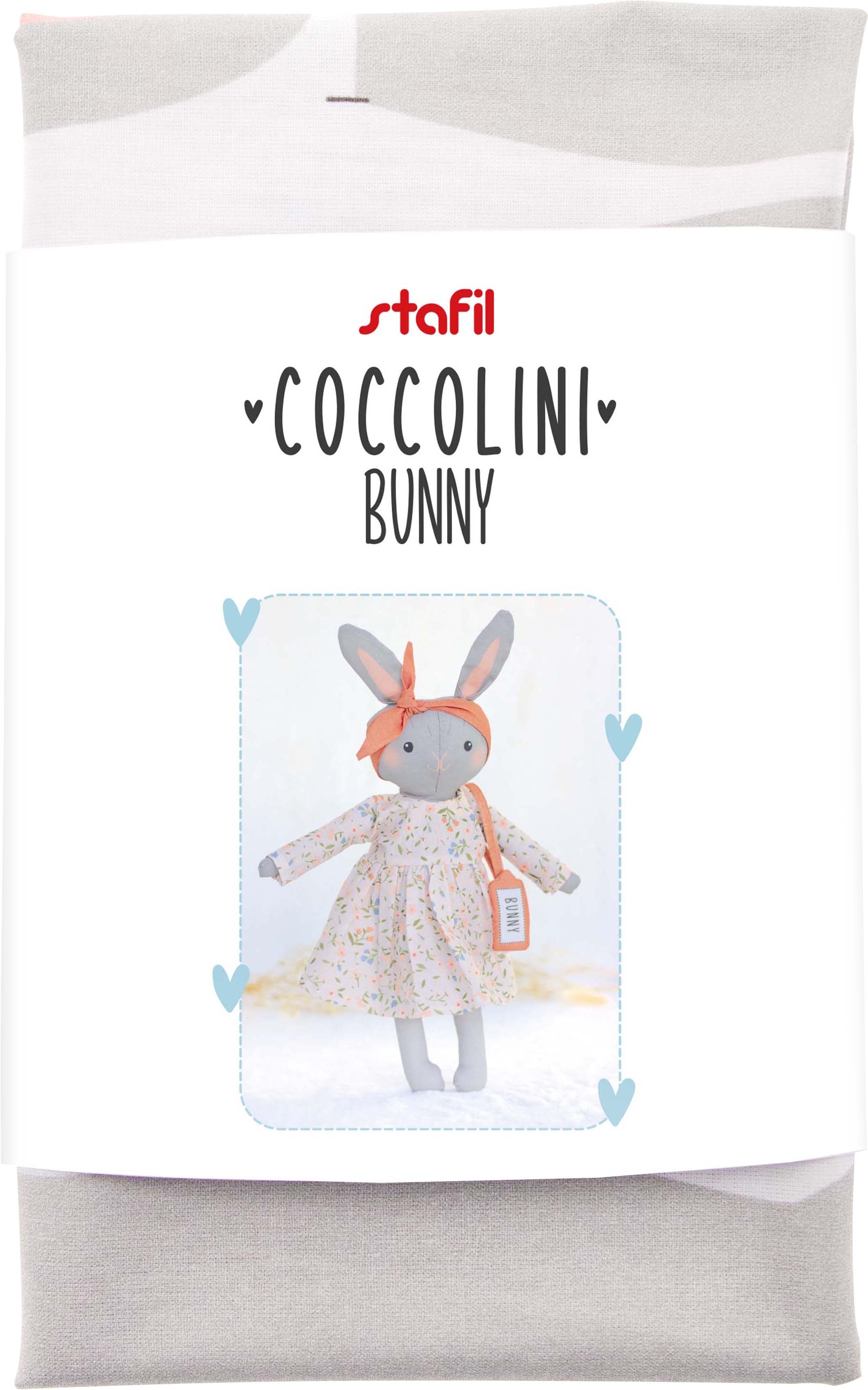 Knuffel naaien knutselpakket Coccolini "Bunny" | Knutselwinkel VBS Hobby