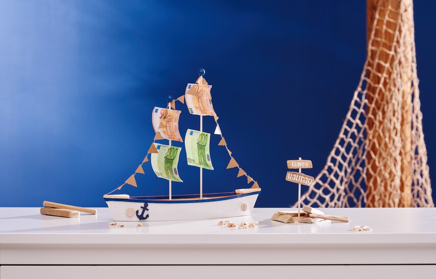 Money Gift Deco Boat - VBS Hobby